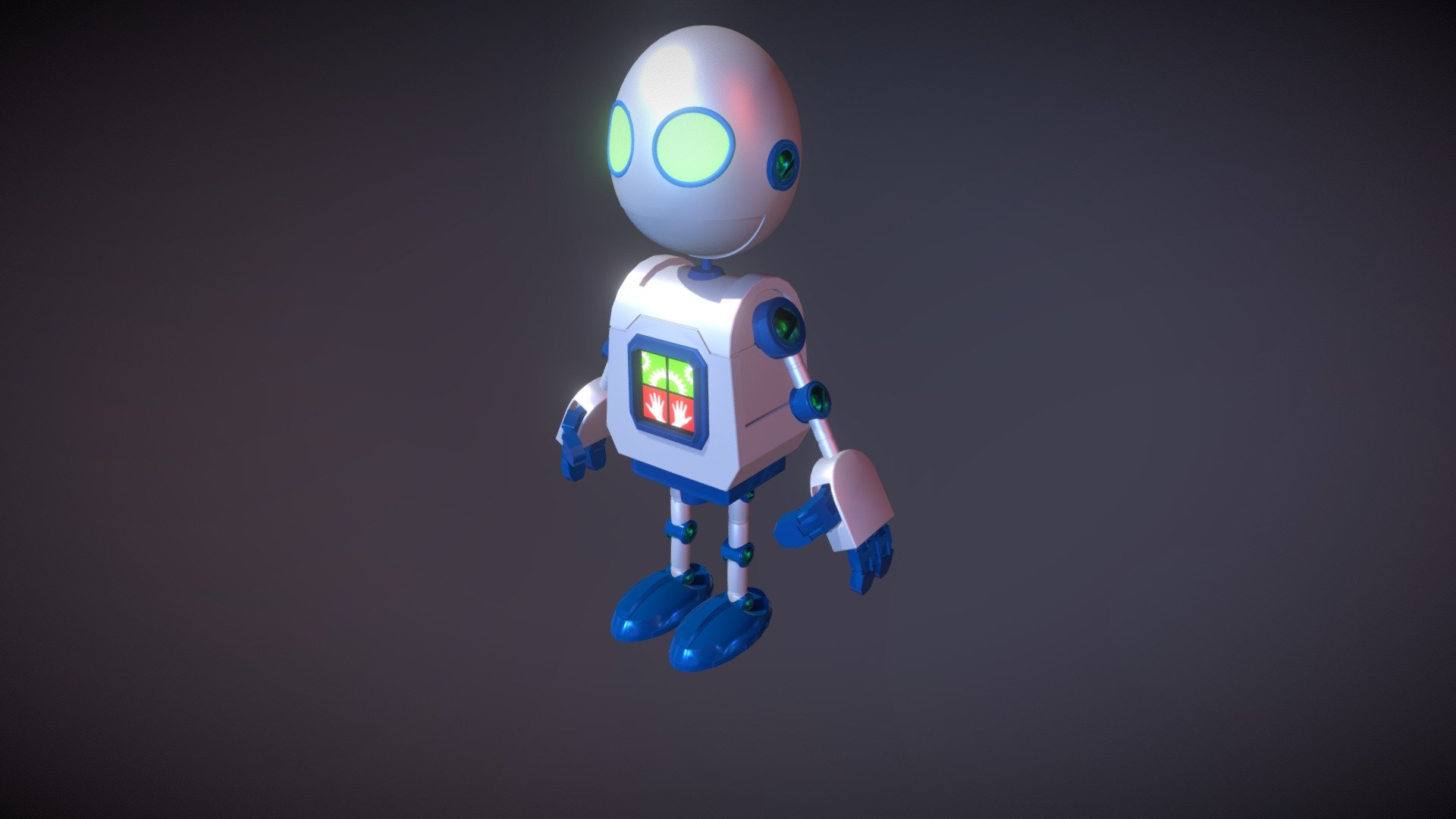 Robot Prueba1 - 3D model by Sebastian Decilia (@zorroloco74) [860b813 ...