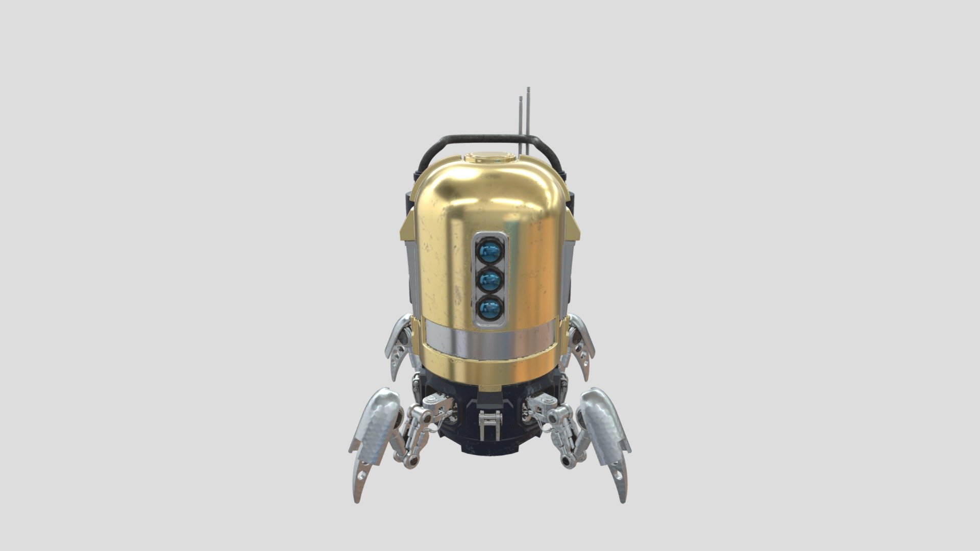 Spiderbot - 3D model by lukeniessen [860d98e] - Sketchfab