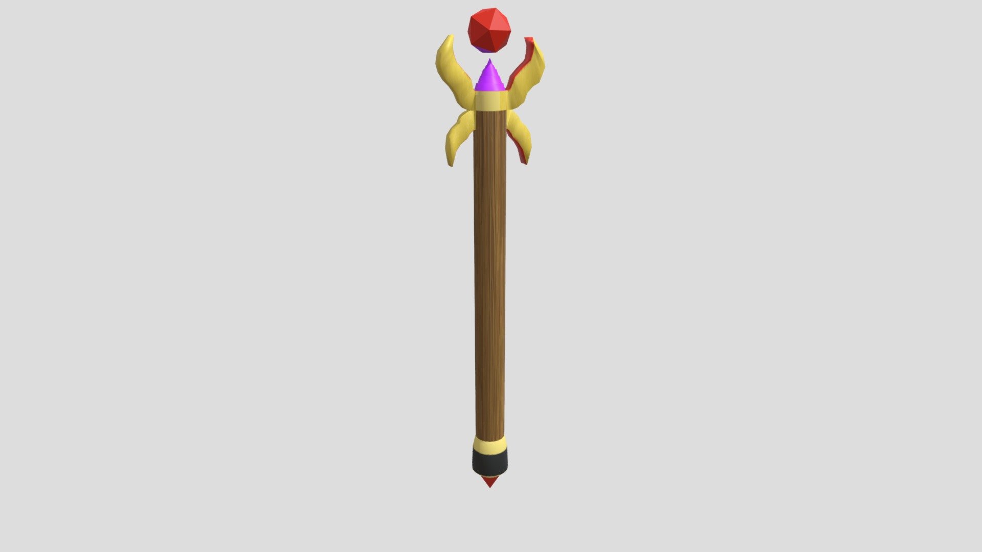 staff - 3D model by 160227418 [860dbaa] - Sketchfab