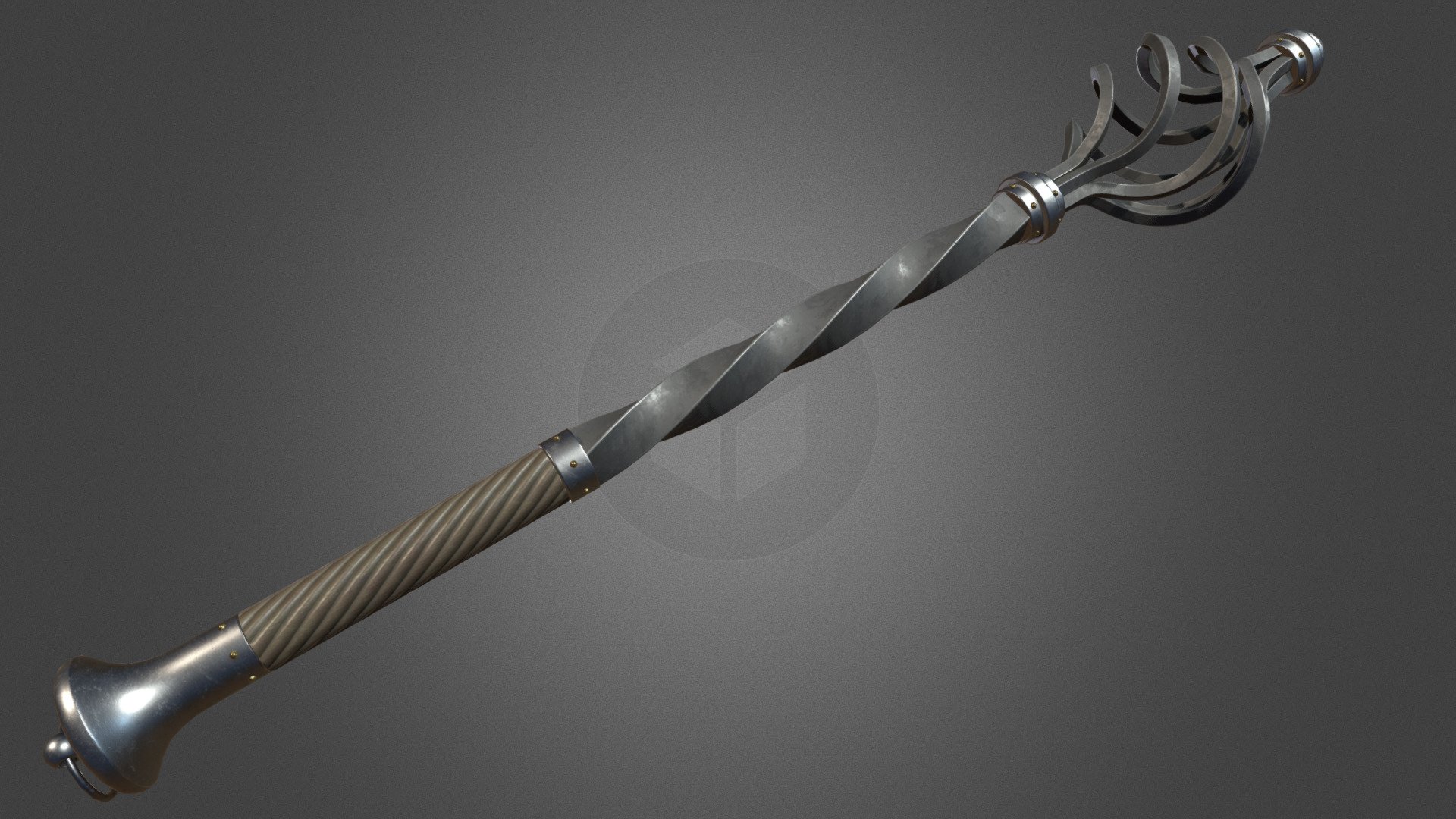 Mace - 3D model by Simon Thomas Ketels (@simonketels) [860e059] - Sketchfab