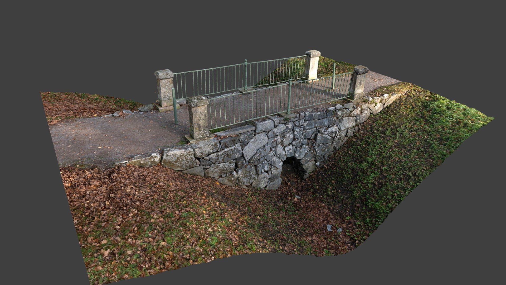 Svartsjö Castle bridge 2 - 3D model by AIX Arkitekter (@aixarkitekter ...