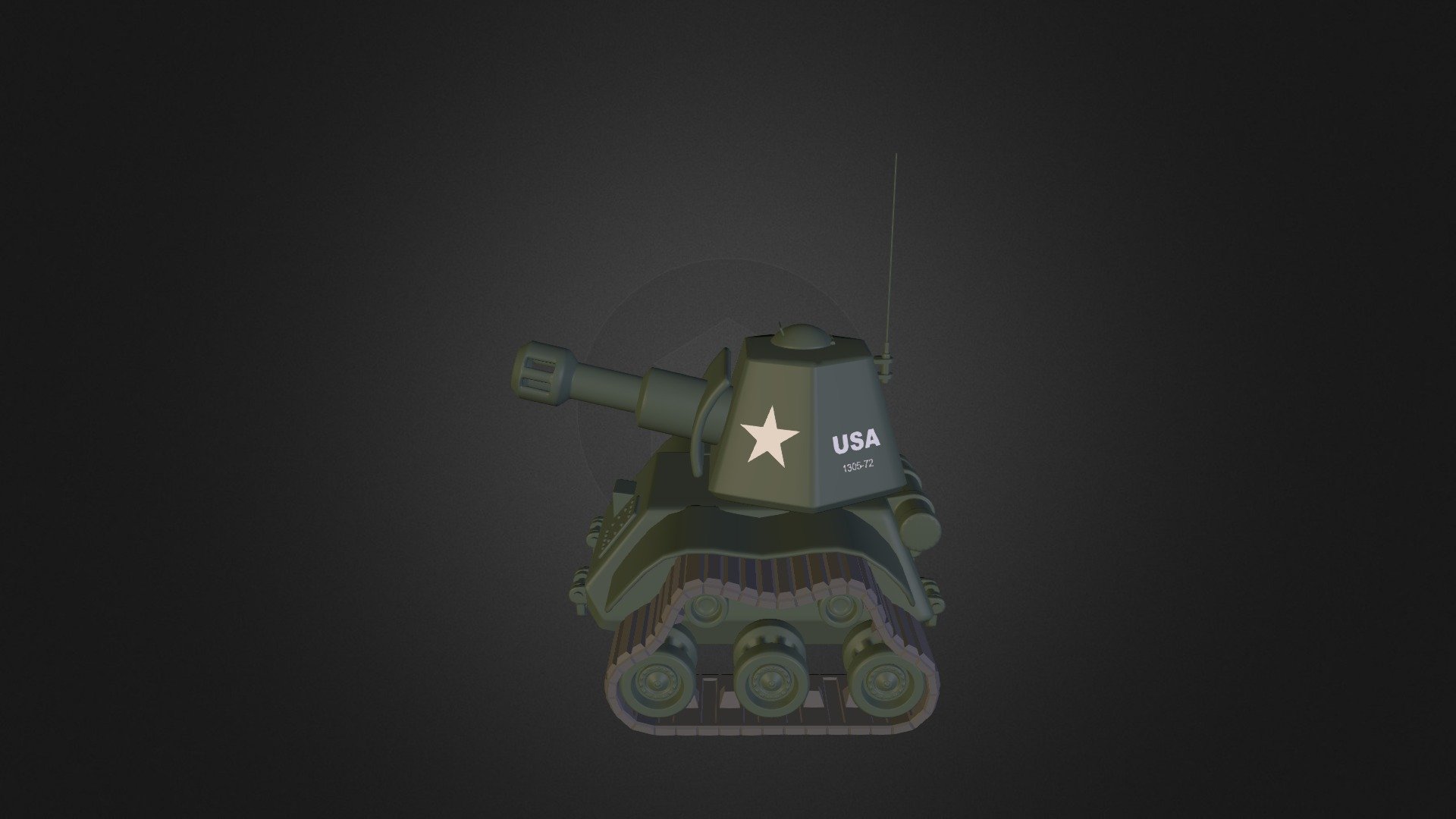 Tiny Tank - 3D model by khudozhnik [860e9cd] - Sketchfab