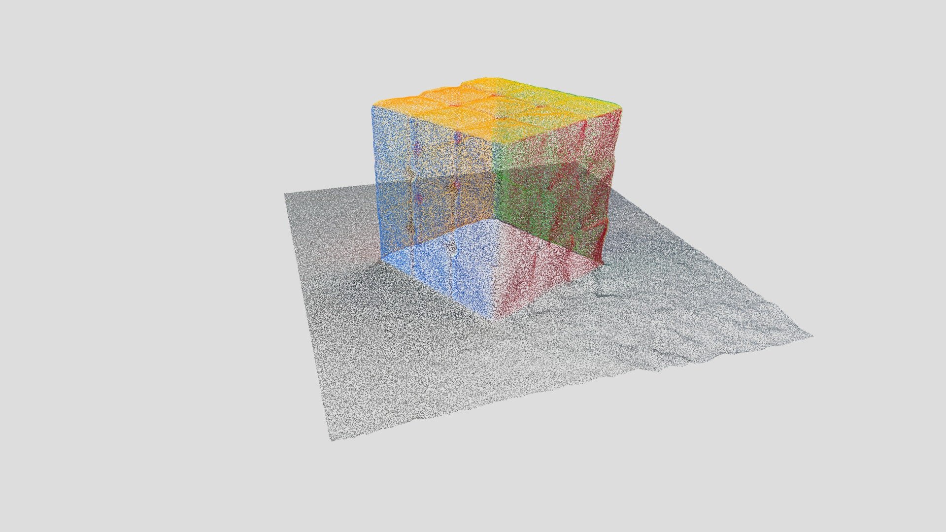 Rubik's Cube - point cloud - polycam scan - Download Free 3D model by ...