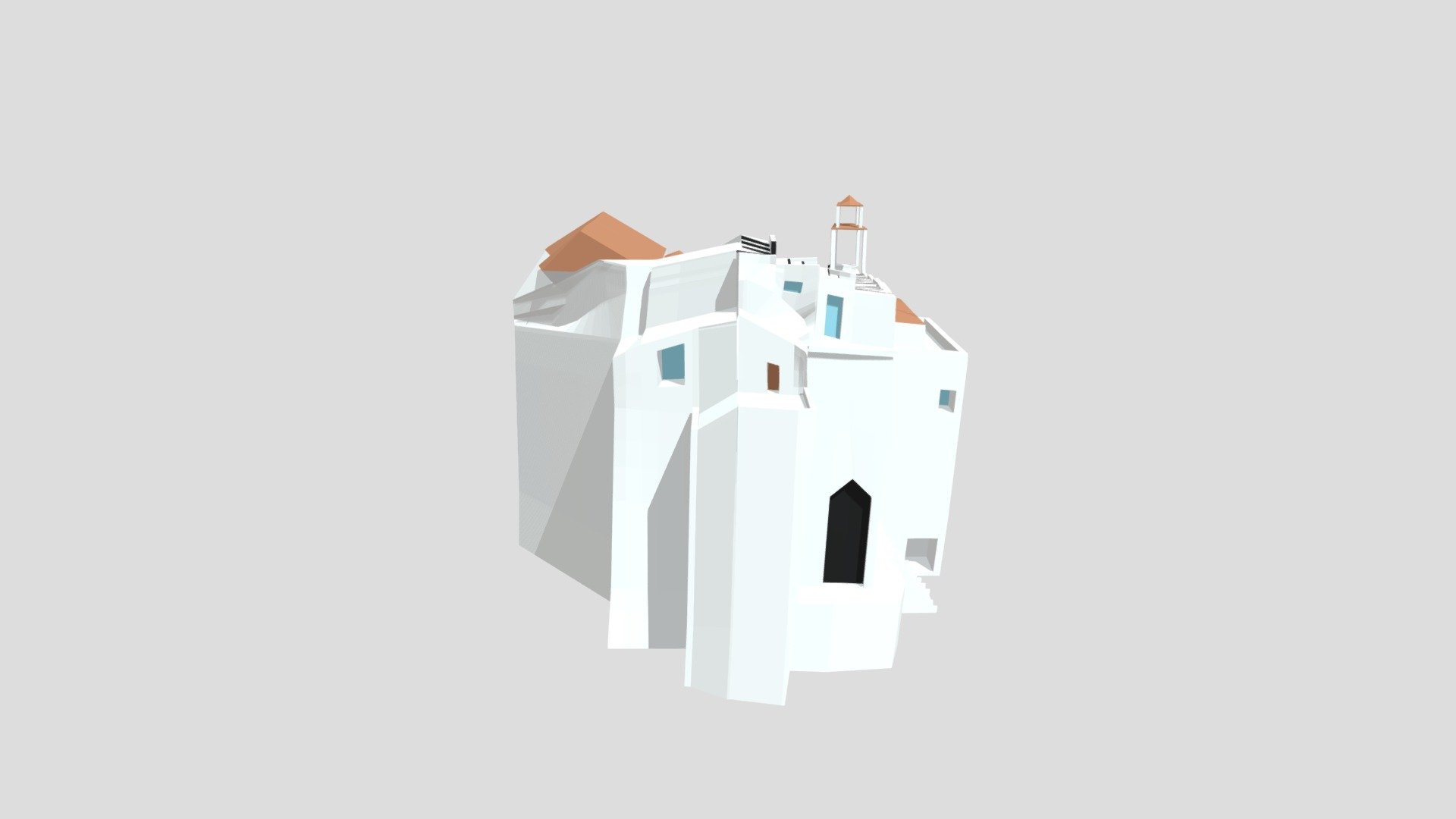 Infinite Staircase Building - Download Free 3D model by jabrils ...