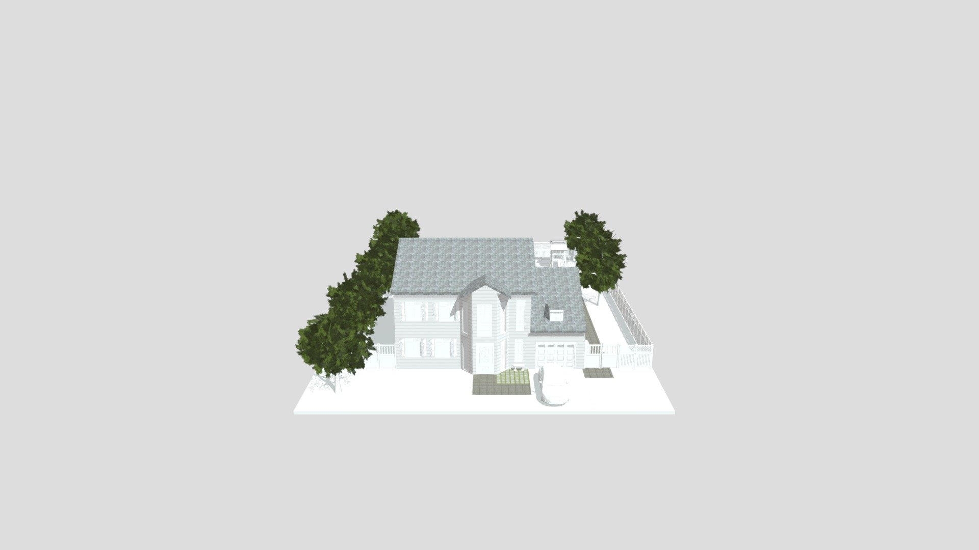 Octogan hiuse - Download Free 3D model by Home Design 3D (@homedesign3d ...