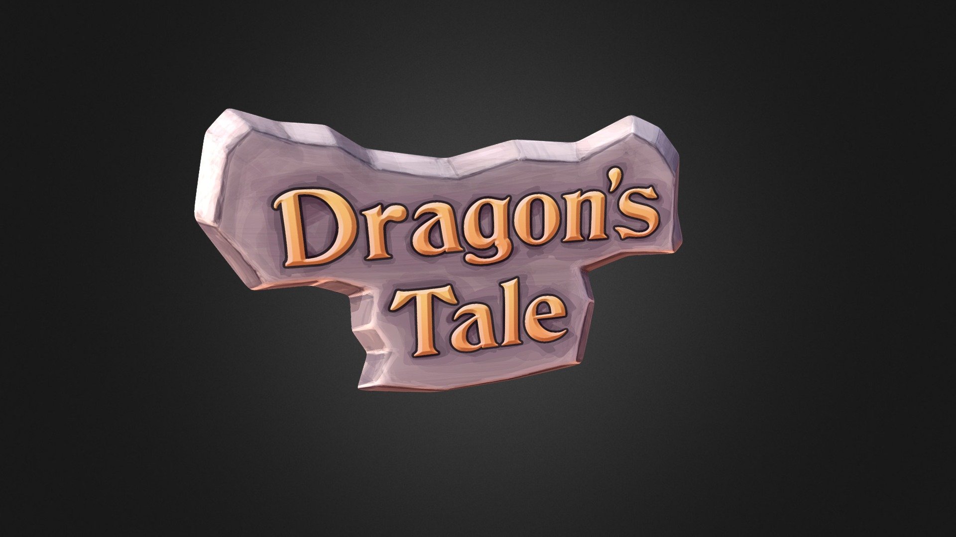 Dragon's Tale Logo - 3D model by Graham (@graham3d) [8614373] - Sketchfab