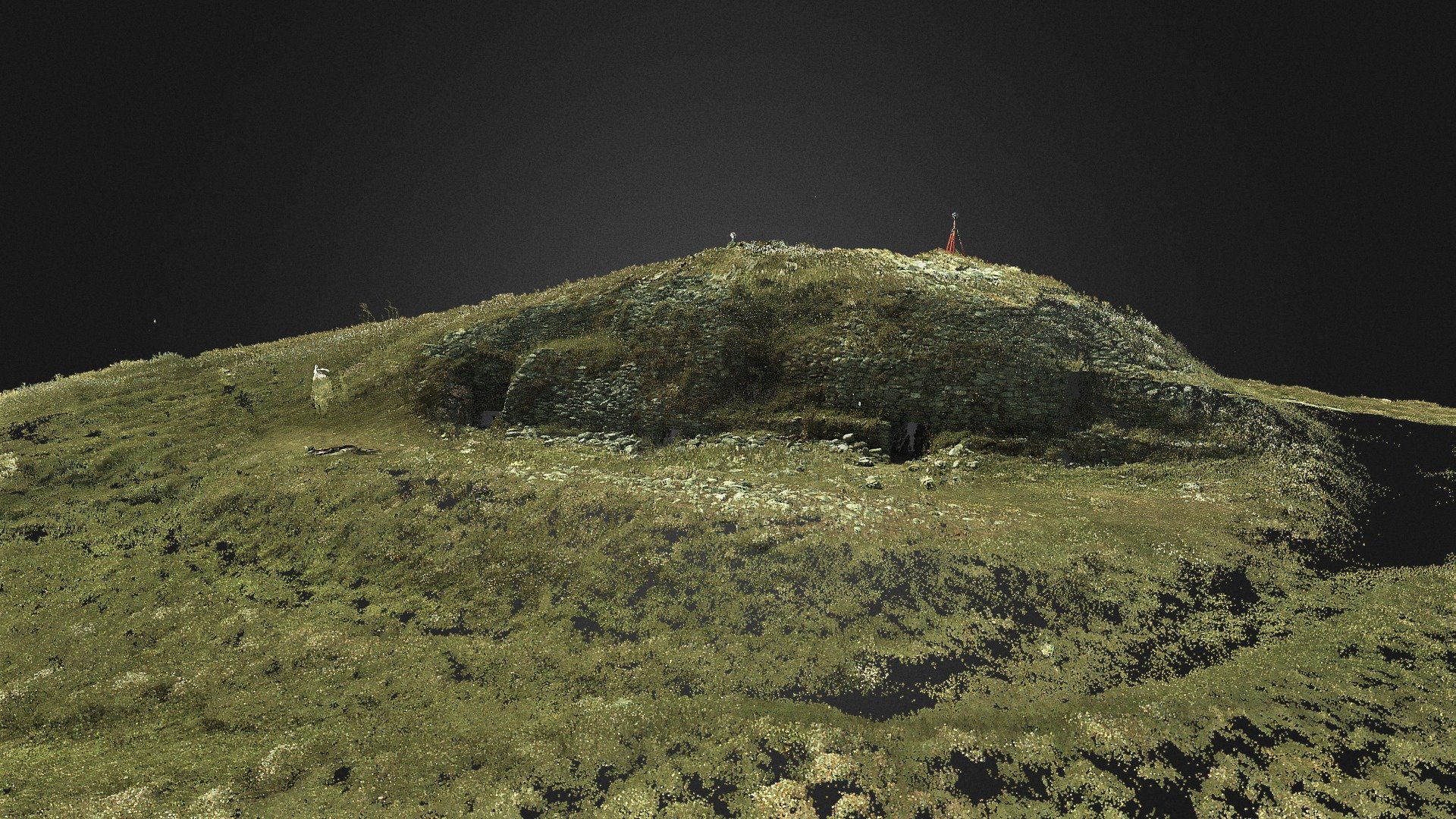 Tumulus de Carn Ploudalmezeau Finistère 2014 - 3D model by Florian ...