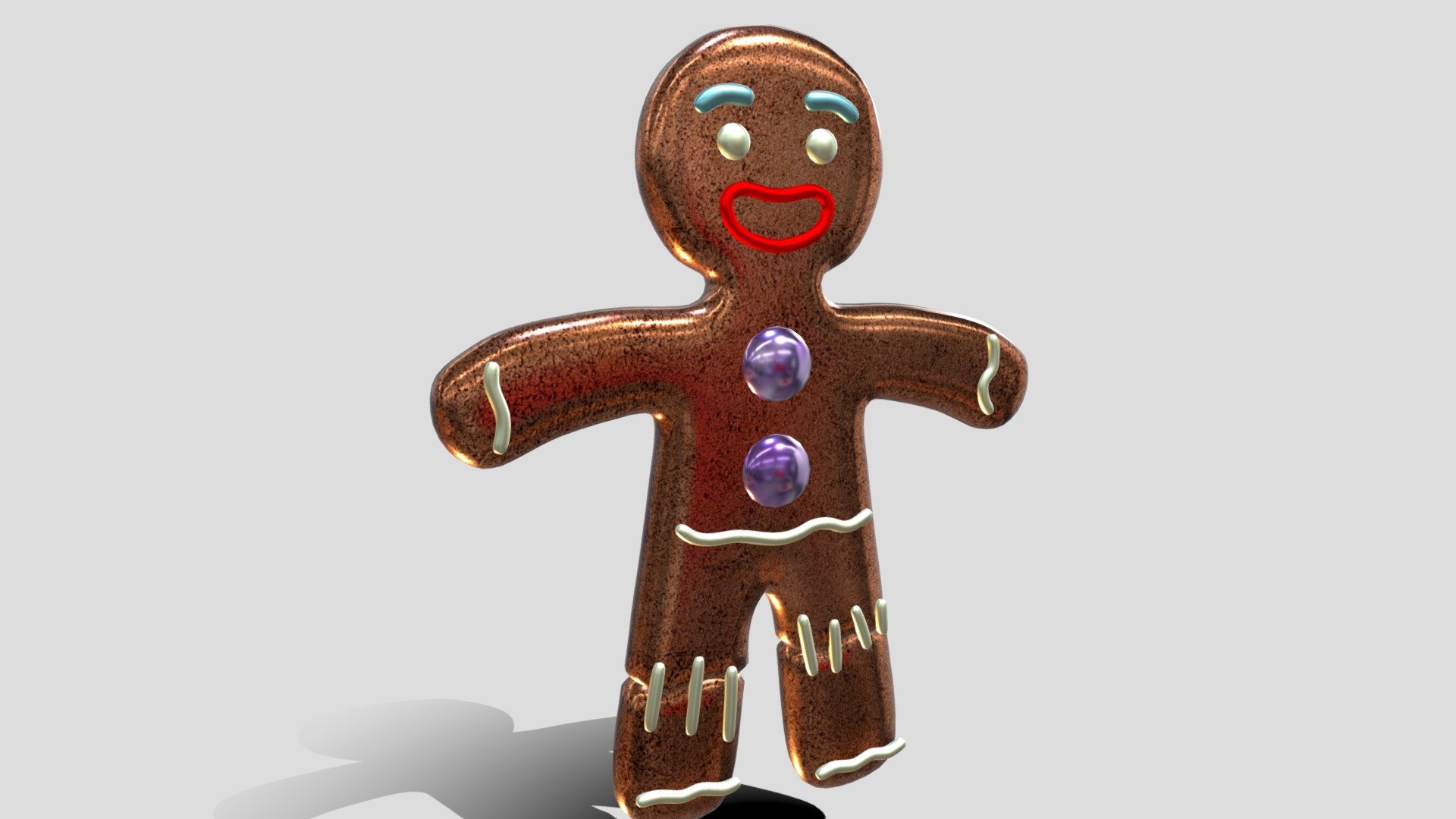 scene_gltf Gingerbread Man - Download Free 3D model by MarkJChairezJr ...