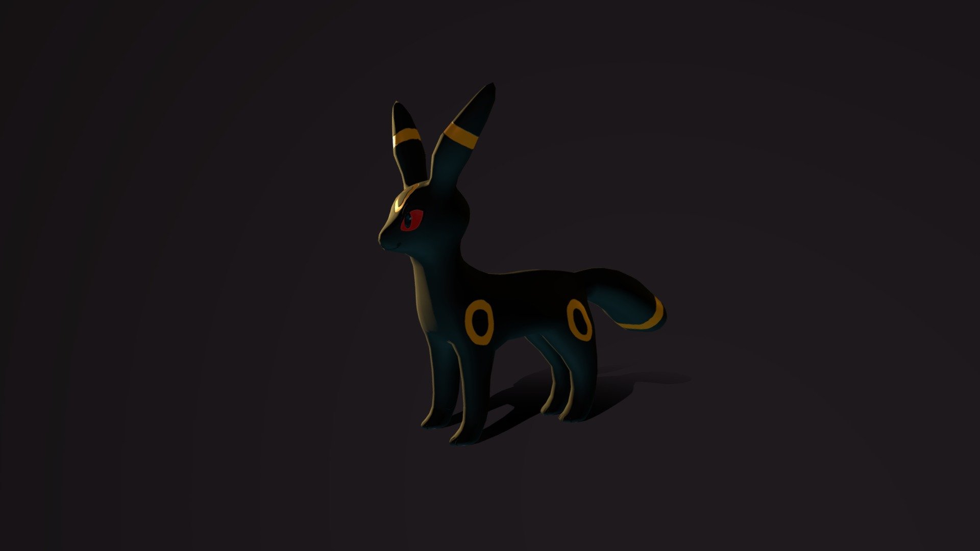 Umbreon - 3D model by Alexandre (@3dil20.brard) [861501d] - Sketchfab