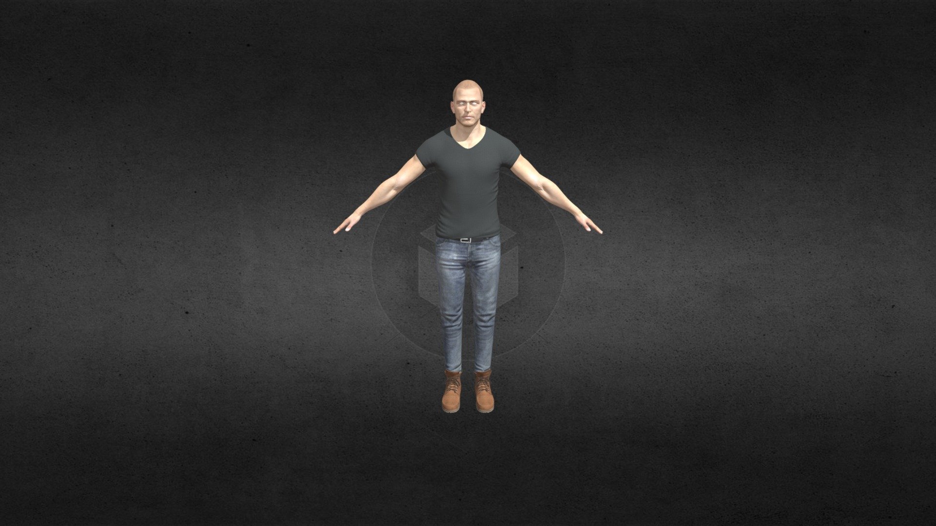 Male Body - 3D model by ZEBandit3D [861558f] - Sketchfab
