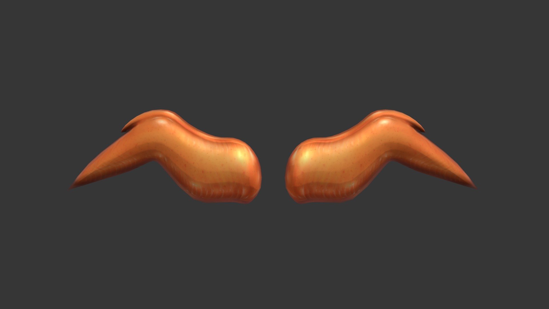 Chicken Wings - 3D model by Shiba Fu (@kidom22771935) [86168b0] - Sketchfab