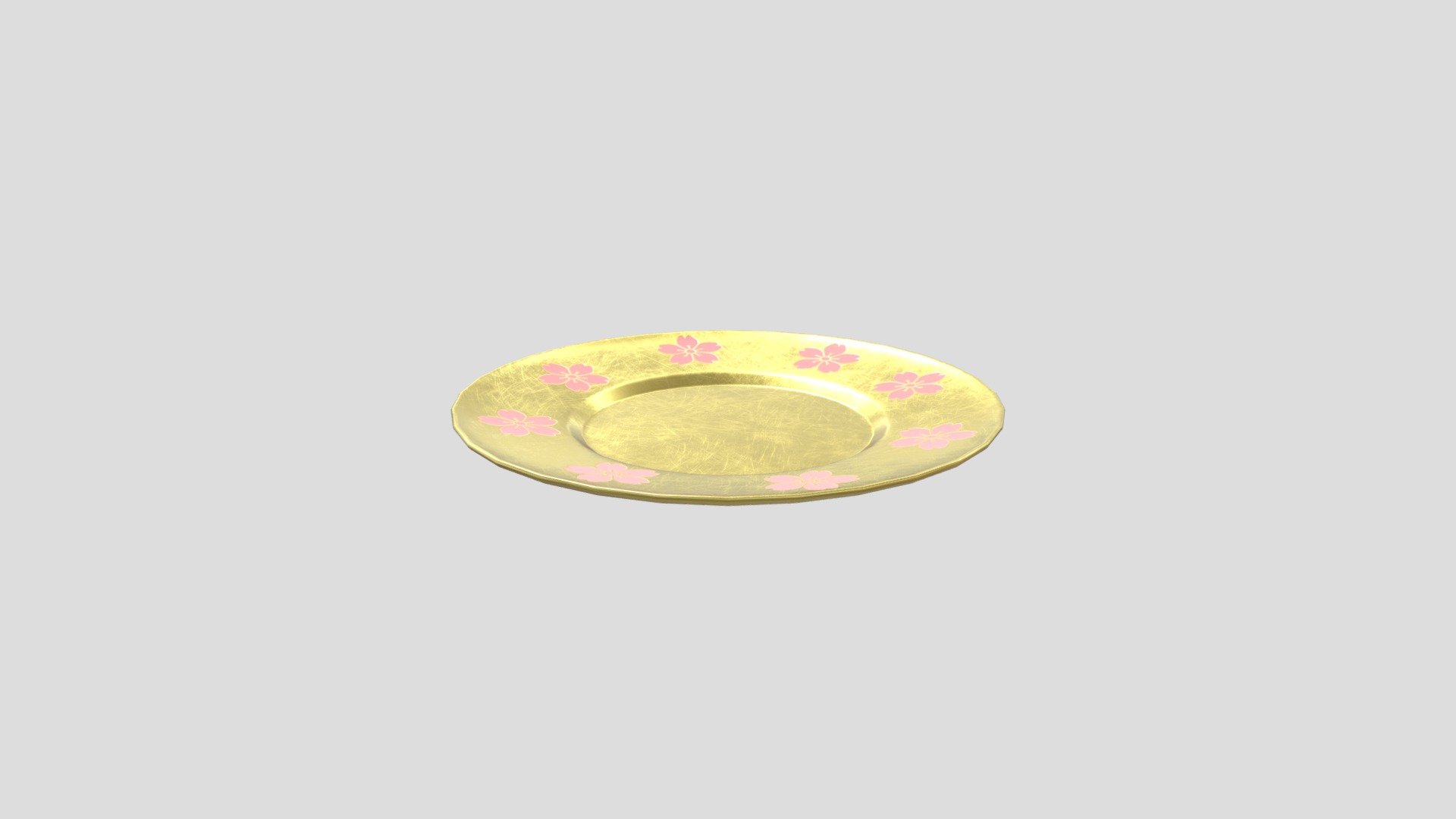 Decorative 8" Plate - Download Free 3D model by MelissaR ...