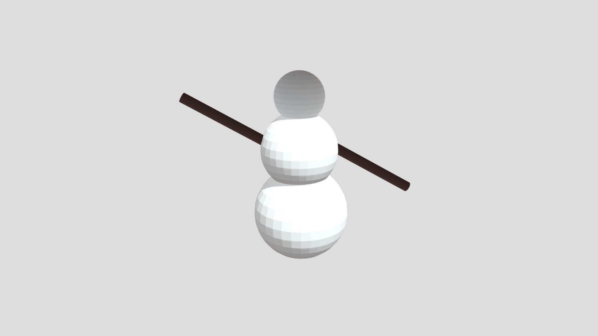 Snowman - Download Free 3D model by MidnightProductions [8617cc2] - Sketchfab