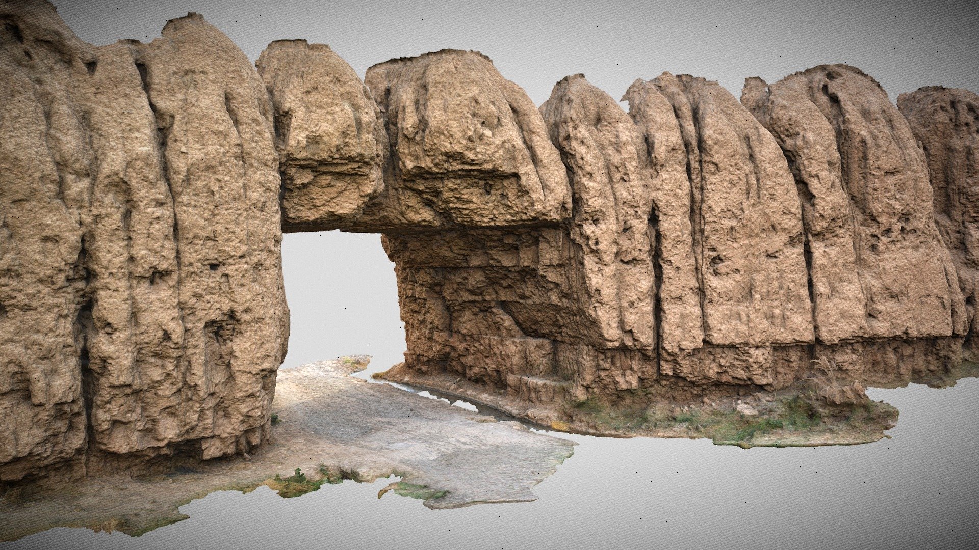 Ruined wall 10 - Buy Royalty Free 3D model by BNArtCo (@baharnajari ...
