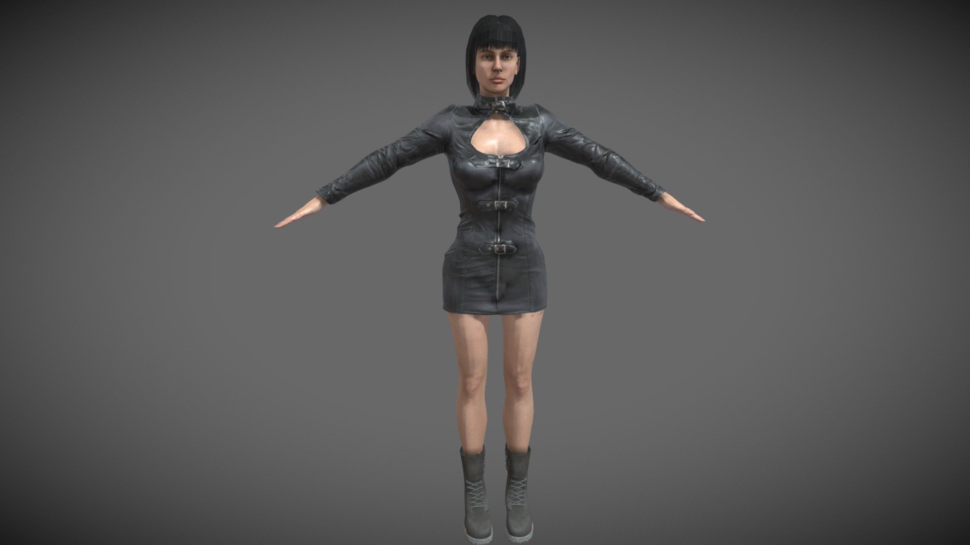 FEMALE_Rigged_Character_Free - Download Free 3D model by gog619 ...