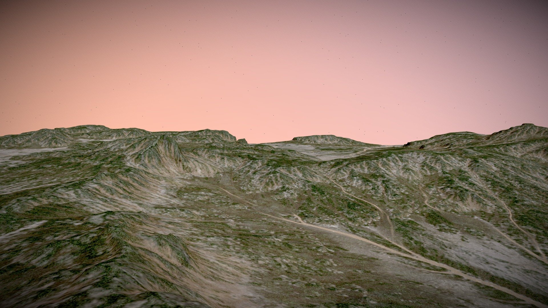Landscape Mountain Terrain #101025 - Buy Royalty Free 3D model by ...