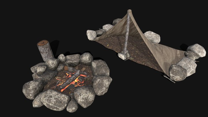 Firepit 3D models - Sketchfab
