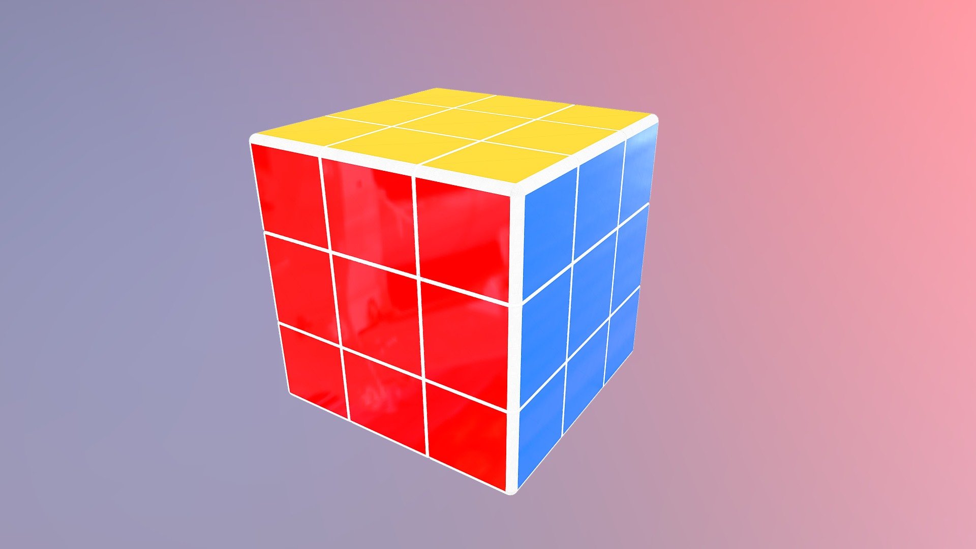 Rubix Cube - 3D model by Sourabh Chougule (@sourabhchougule) [861b0ba ...