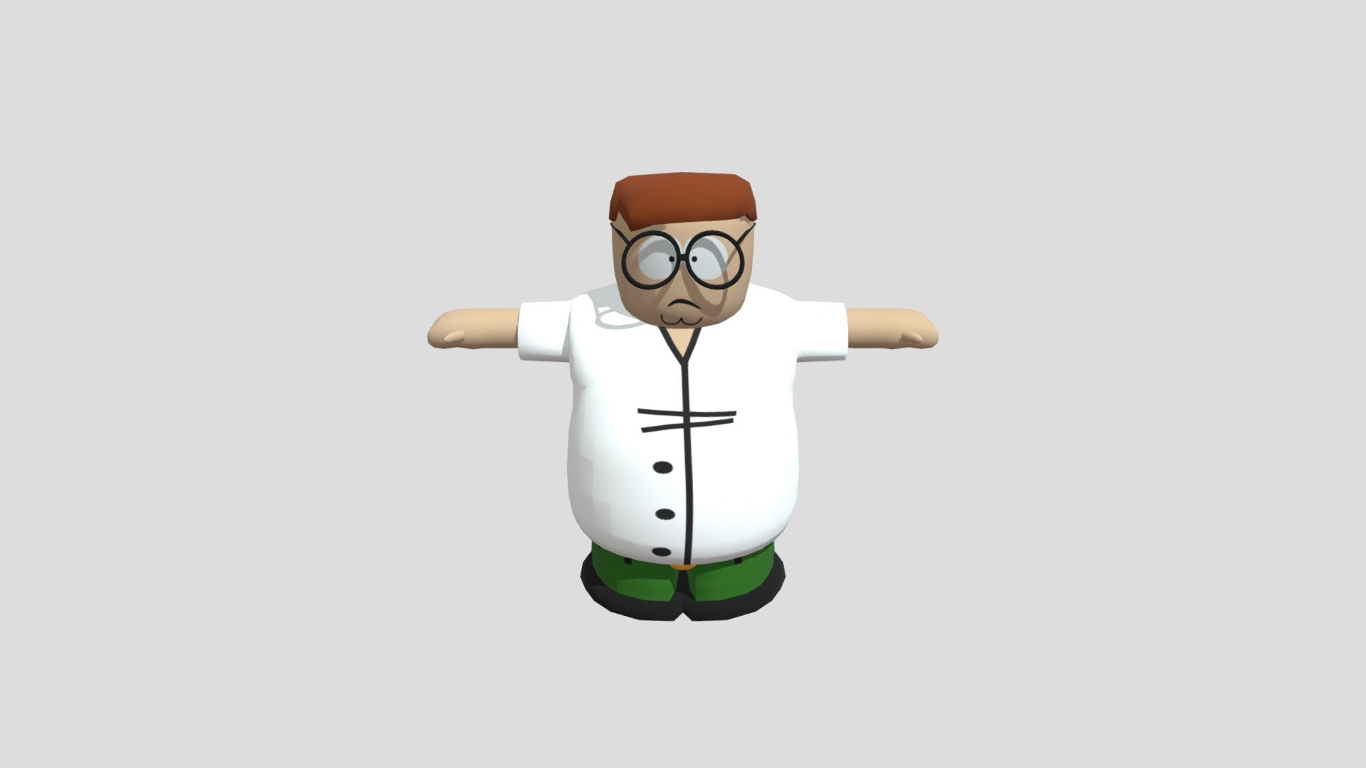 Peter Griffin - Download Free 3D model by chikn nuggit and spongebob ...