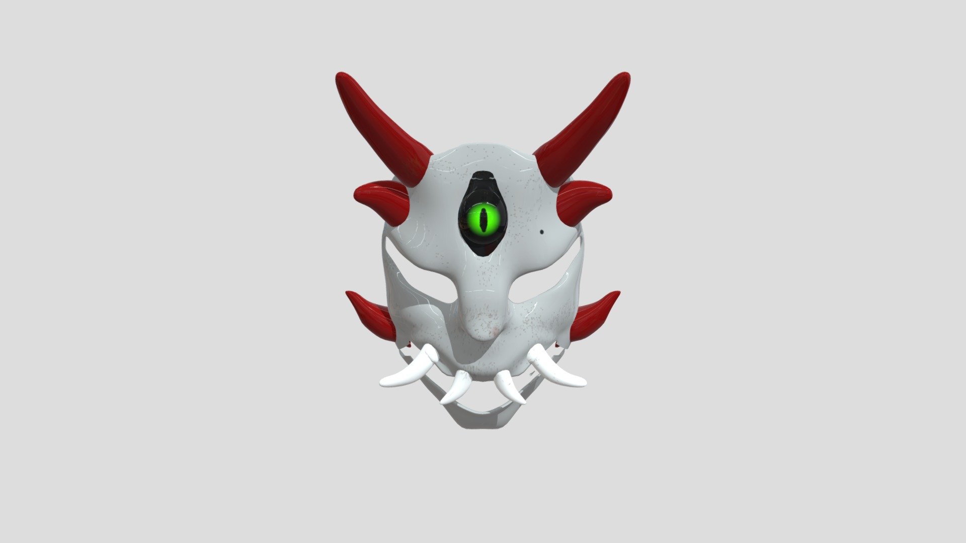 Oni Mask - Download Free 3D model by egoryakimenko777 [861c87c] - Sketchfab