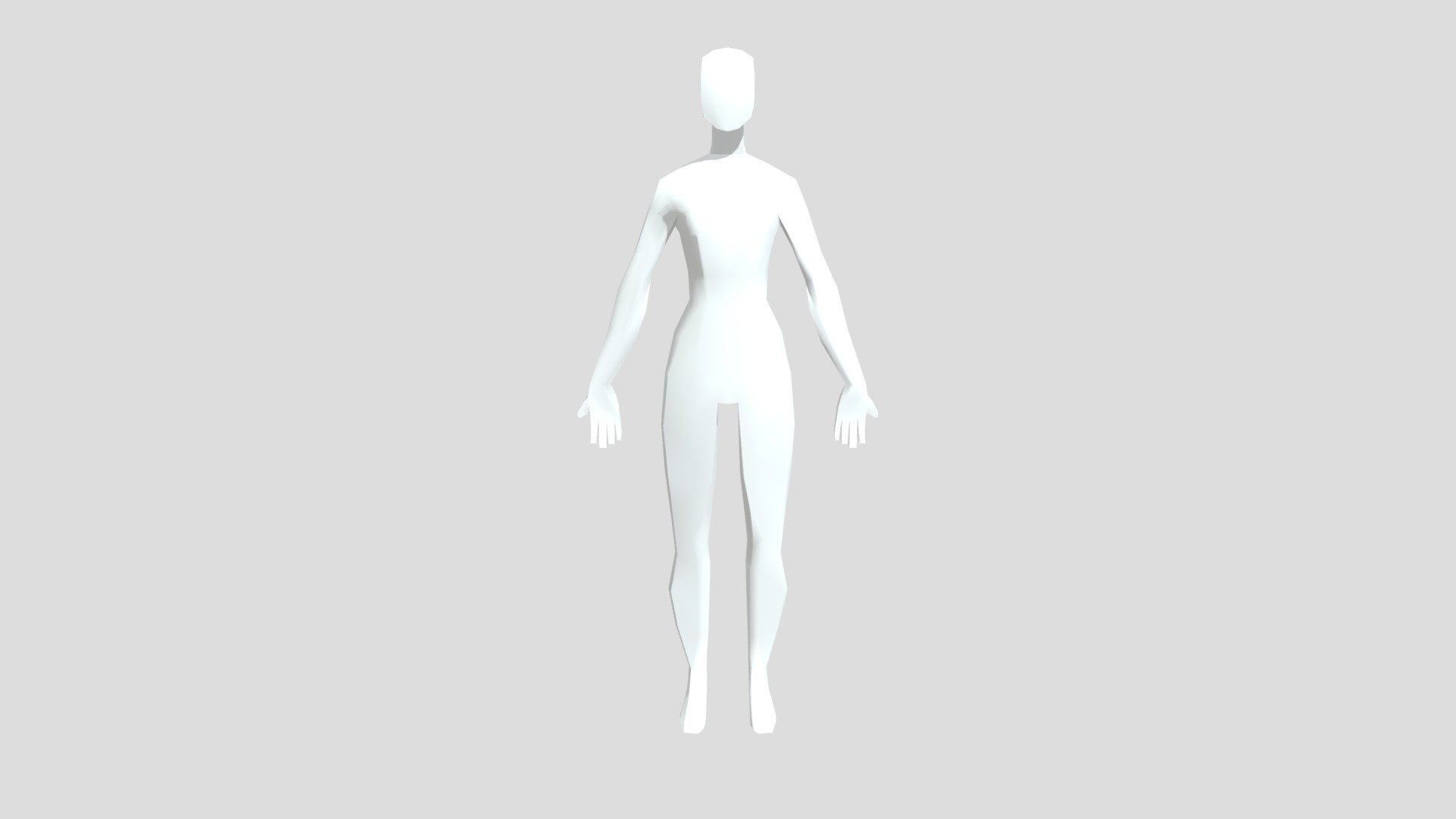 Low Poly Female - Download Free 3D model by GabrielFazz [861f52c ...