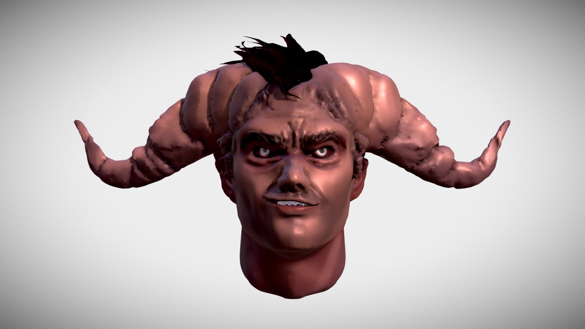 Demon Head - Download Free 3D model by Annika Schwartz (@wishberry ...