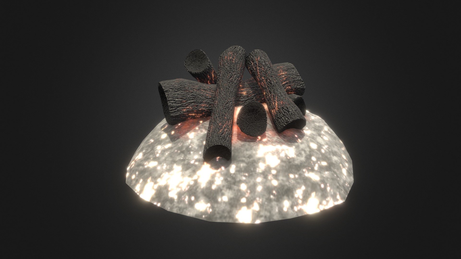 Campfire (game ready asset) - Download Free 3D model by Aparicio Silva ...