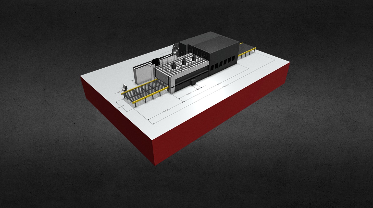 Scale model on blueprint - 3D model by Tapio Lähde (@tapiolahde ...