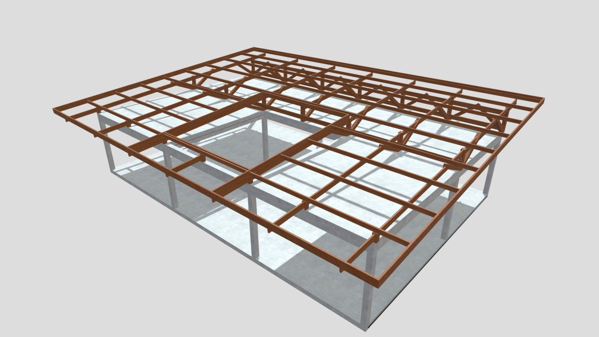 Telhado Numa Arquitetos - 3D model by rafakp [8622d29] - Sketchfab