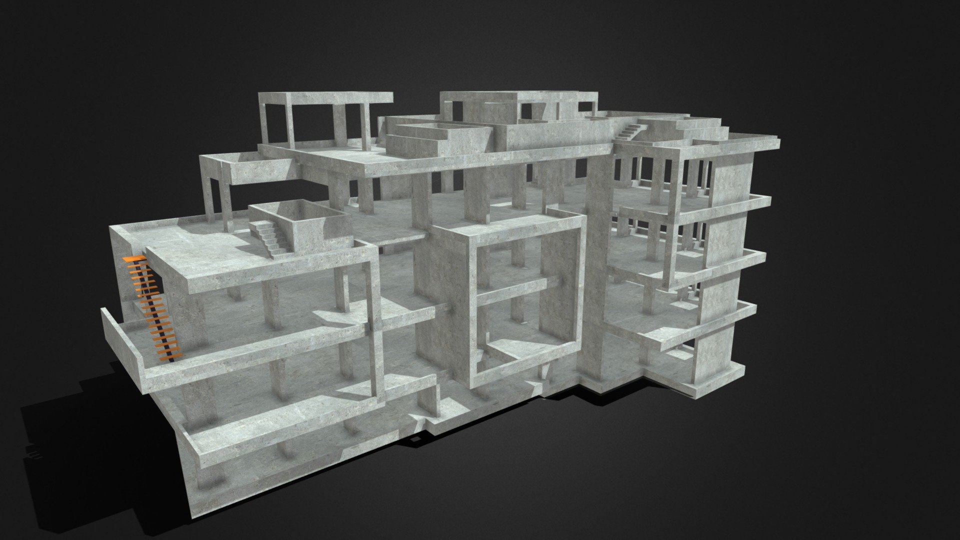 INDIGO RESIDENCE (140) - Download Free 3D model by Ioannis Makariou ...