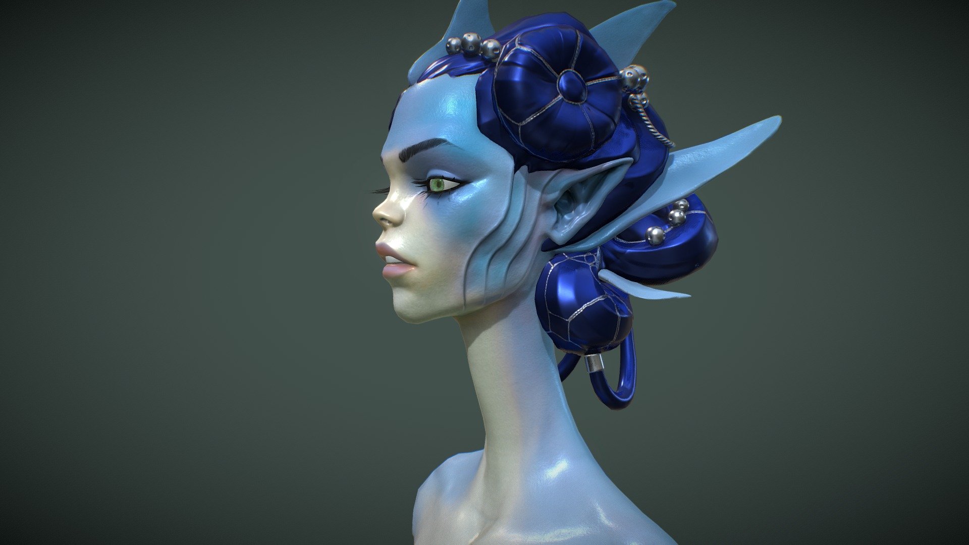 Shark Princess - 3D model by luisservin89 [8625a8e] - Sketchfab