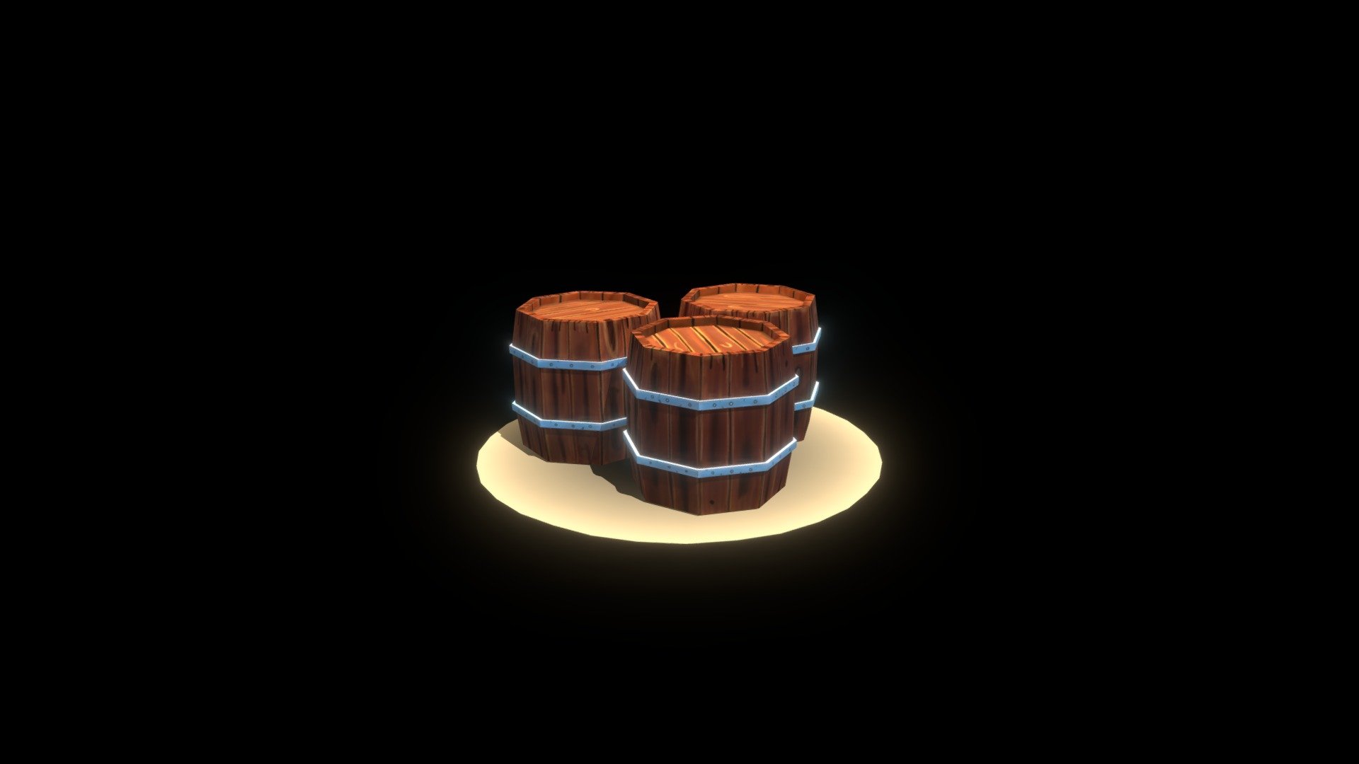 Stylized barrel - Test - Download Free 3D model by cloud ...