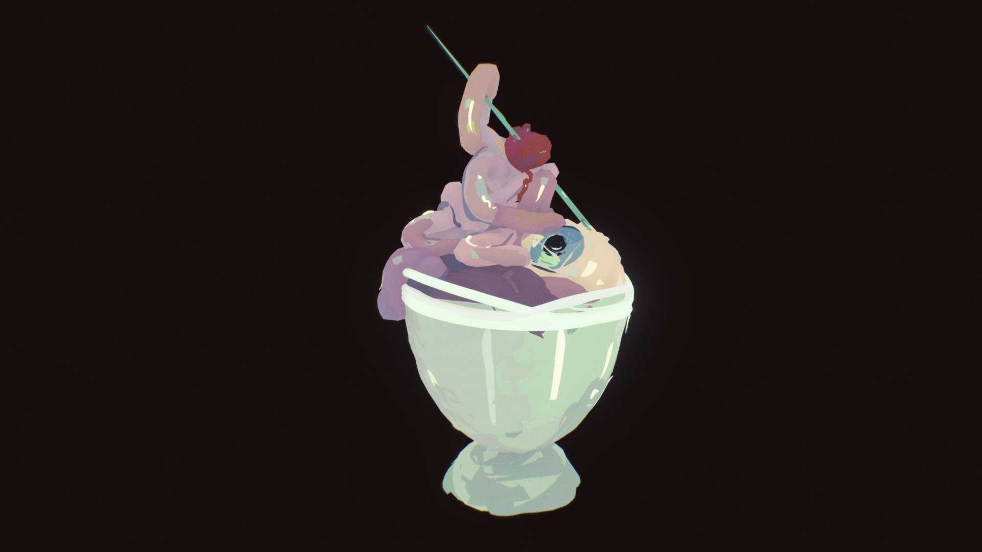 eye scream - 3D model by mayymuu (@miimosa) [8627200] - Sketchfab