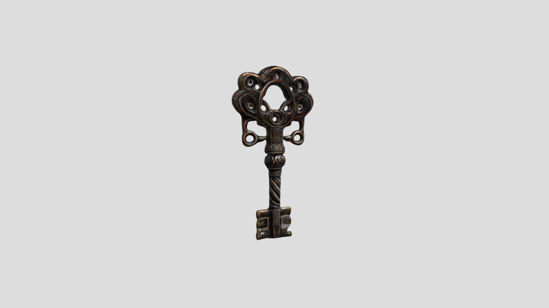 Mystical Ancient Key - Download Free 3D model by Dreamsact Studio ...