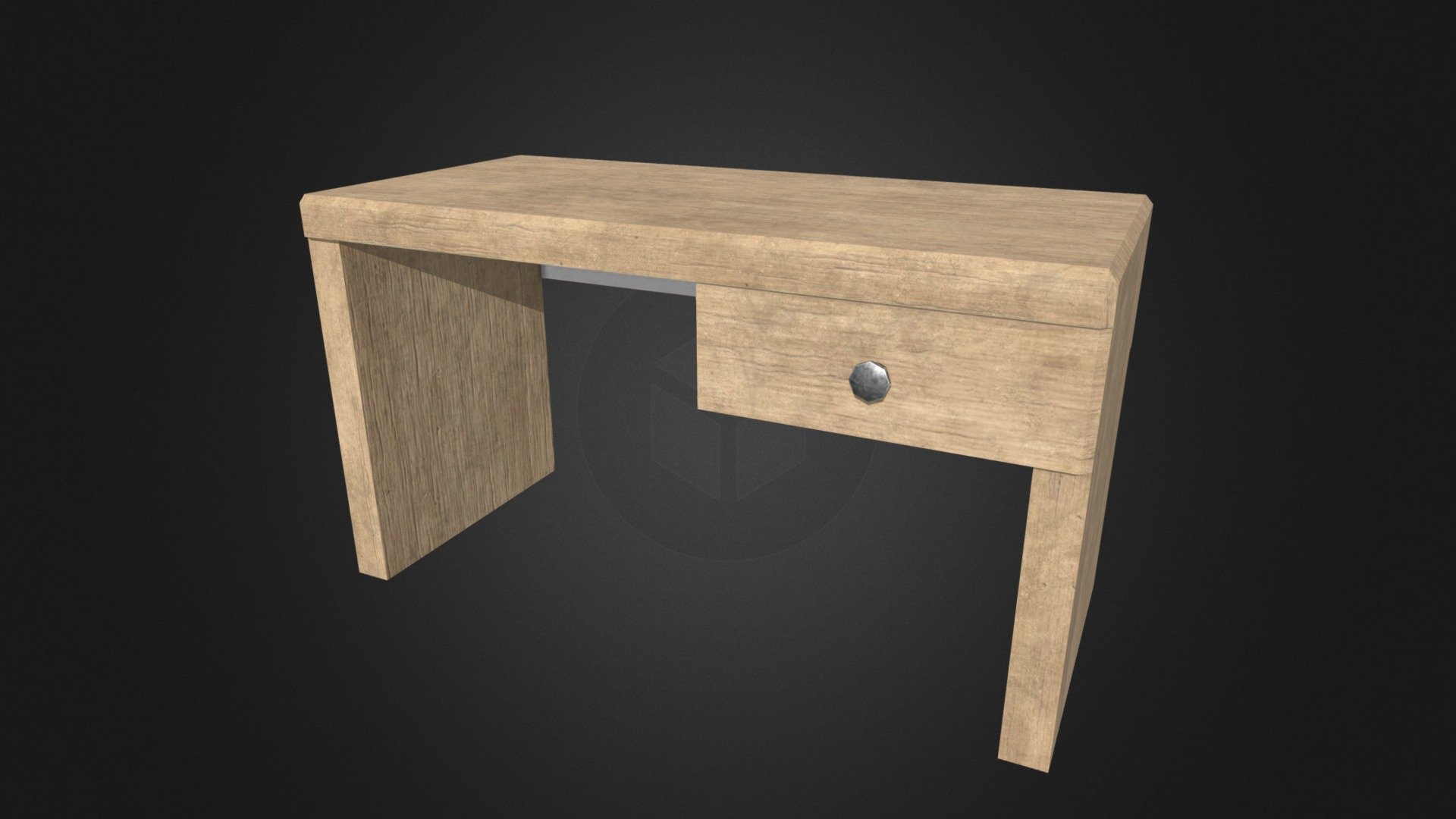 Desk - Download Free 3D model by SrMsantG [8627b0e] - Sketchfab