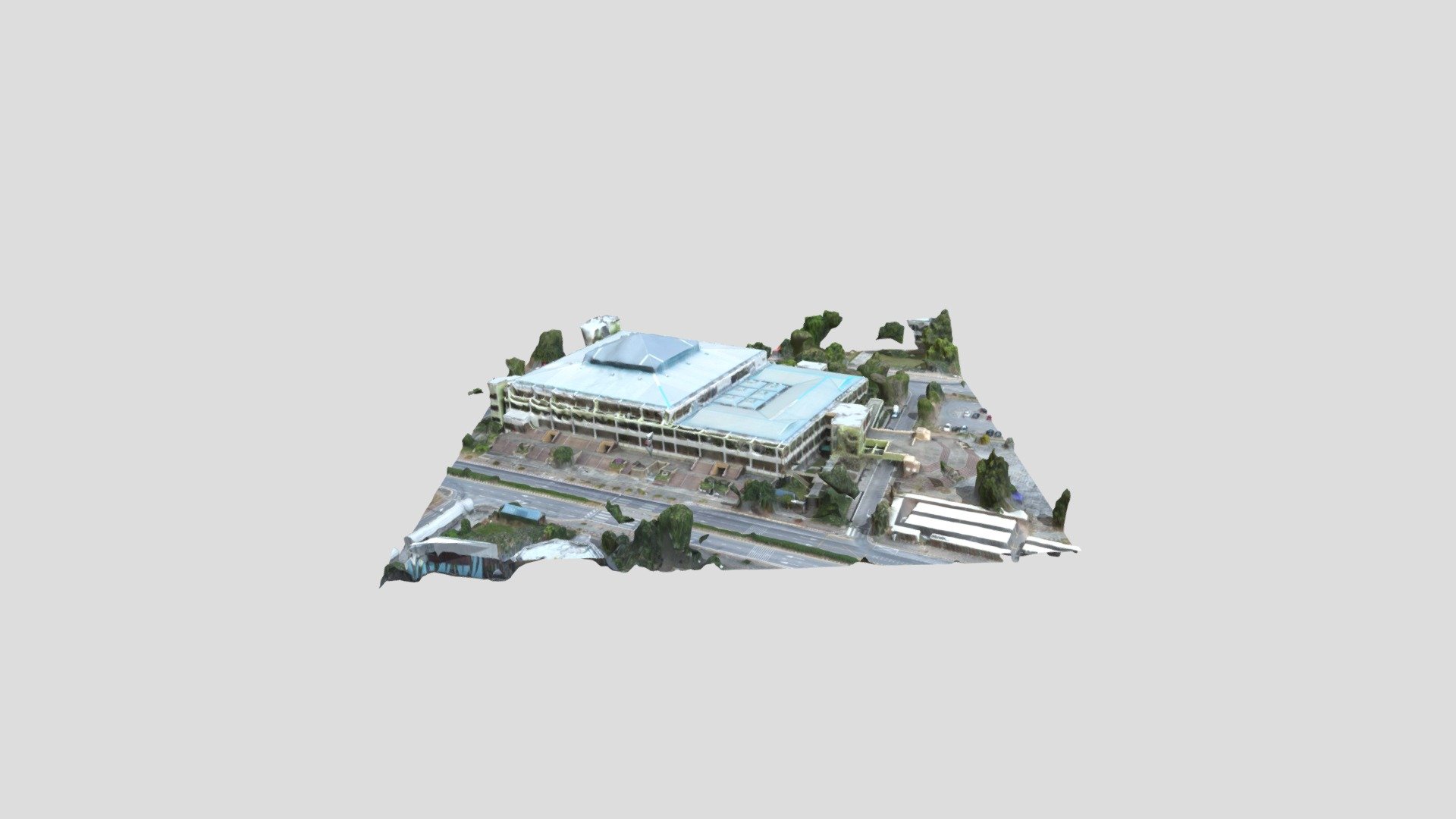 Complex KKU - 3D model by rattayothin [86280d9] - Sketchfab