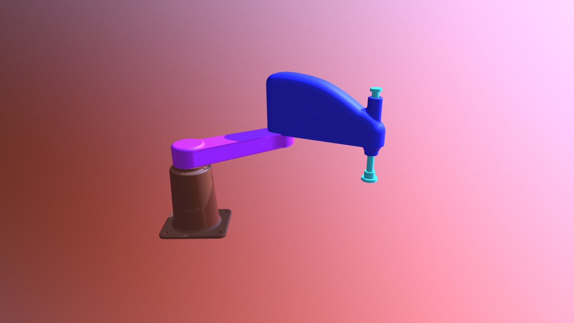Scara - 3D model by robotTuke [86290aa] - Sketchfab