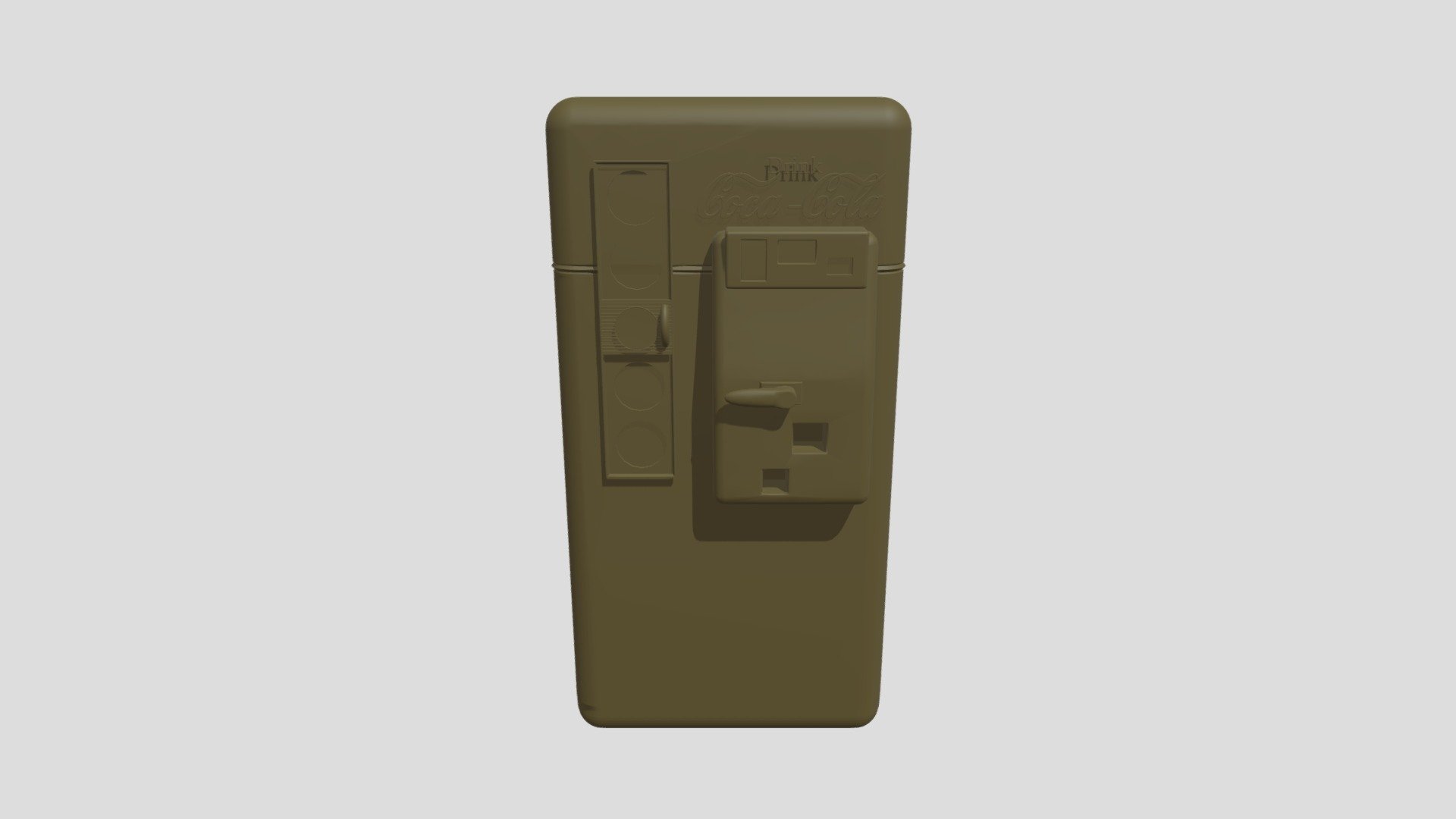 Vintage vending machine - 3D model by md390328 [862b626] - Sketchfab