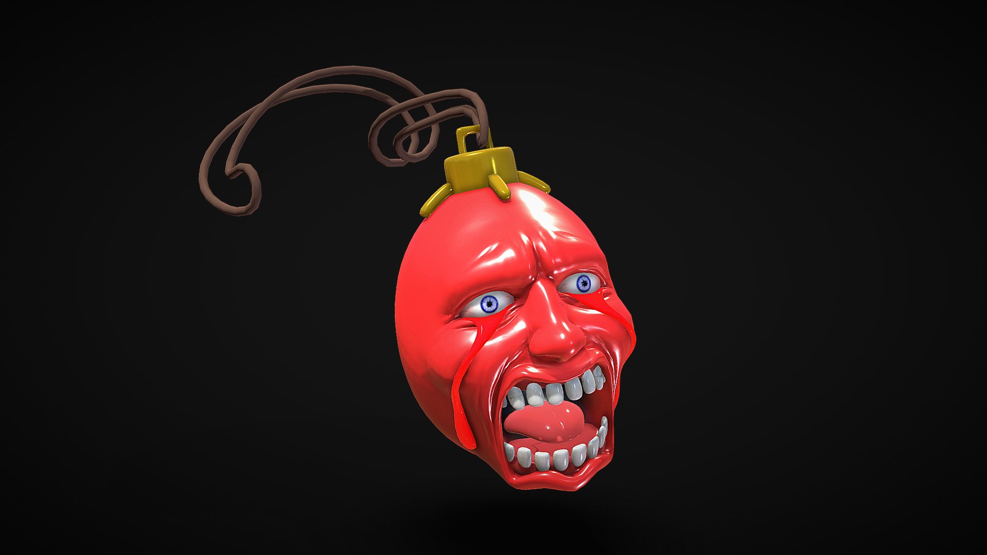 Crimson Behelit - 3D model by Roderick (@Roderick3D) [862c1be] - Sketchfab