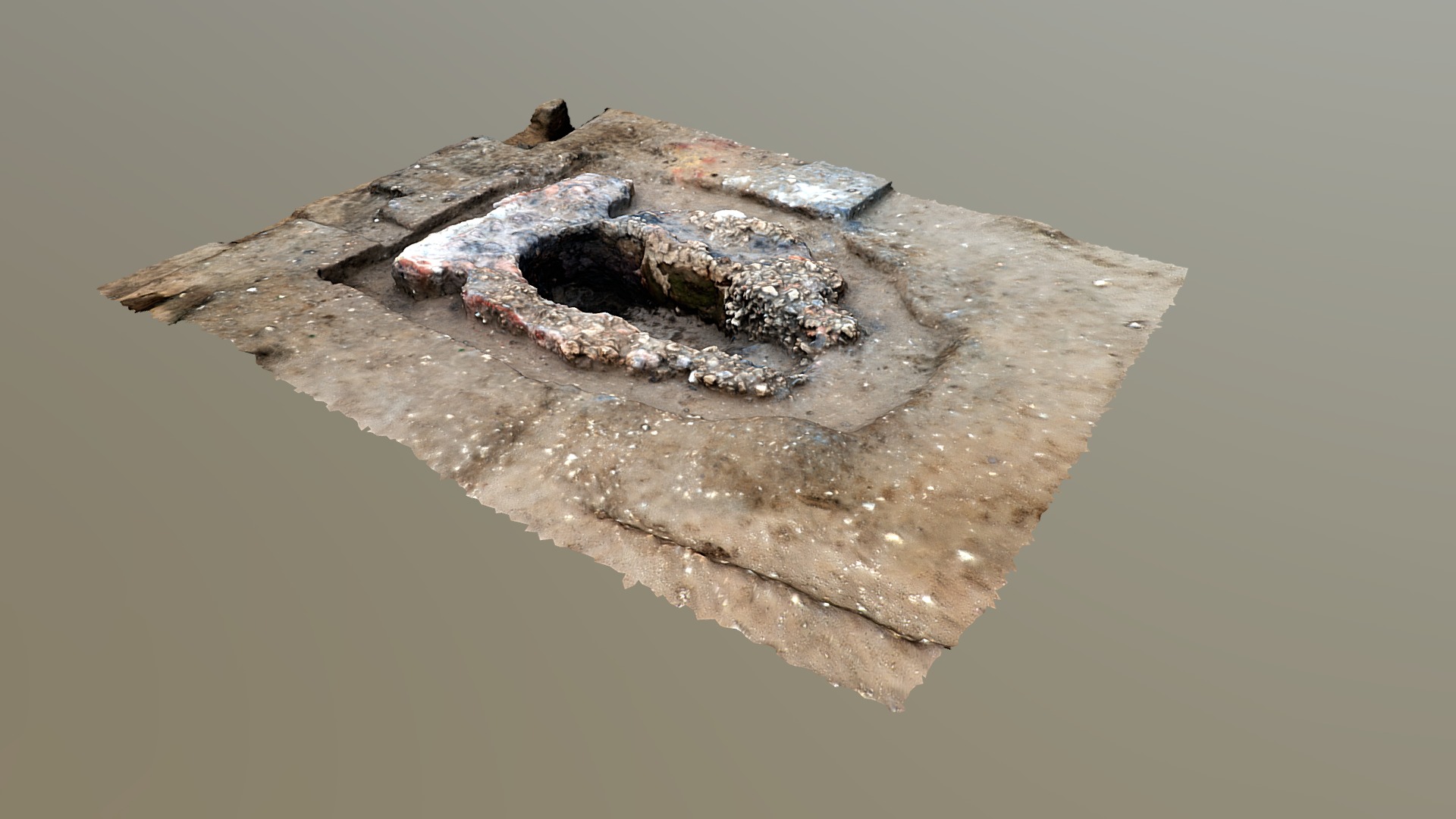 Saxon Malting Kiln Trench - 3D model by Richard Miller (@giromondo ...