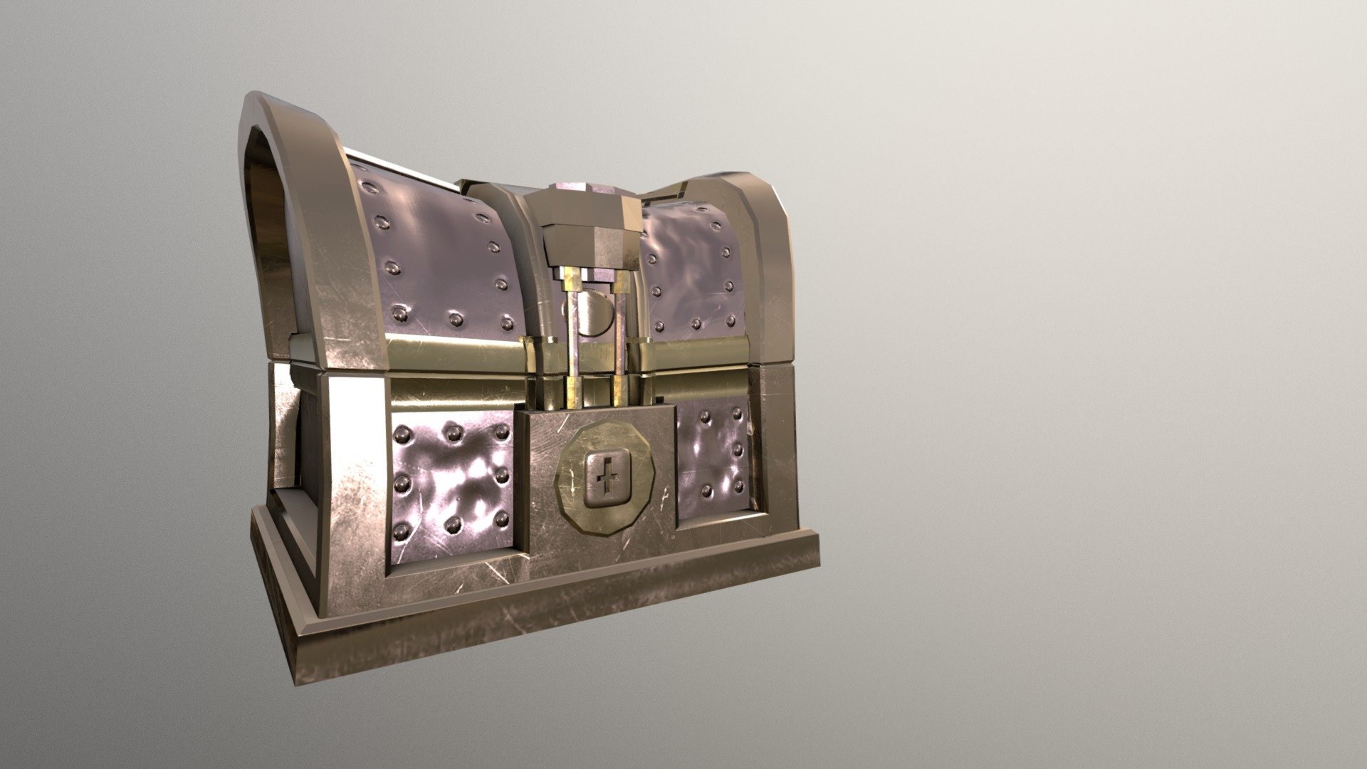 KNB137 - Assignment 1 - Treasure Chest - 3D model by Thomas (@ThomasG91 ...