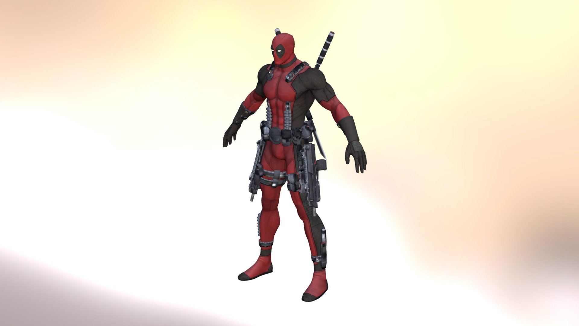 DeadPOOL - Download Free 3D model by HardHunter (@username2121 ...