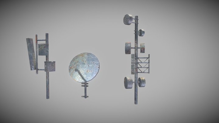 Satellite-dish 3D models - Sketchfab