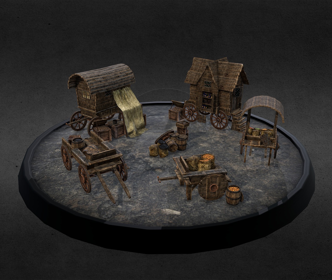 Empire Merchant Cart Examples - 3D model by Andrew Phelan ...