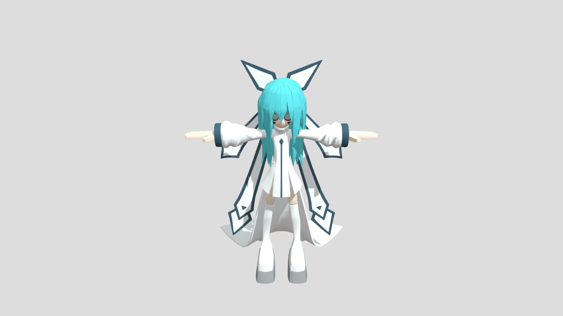 Aotu_Char_AnLiJieSN_Maya - 3D model by jupiter_share [8631939] - Sketchfab