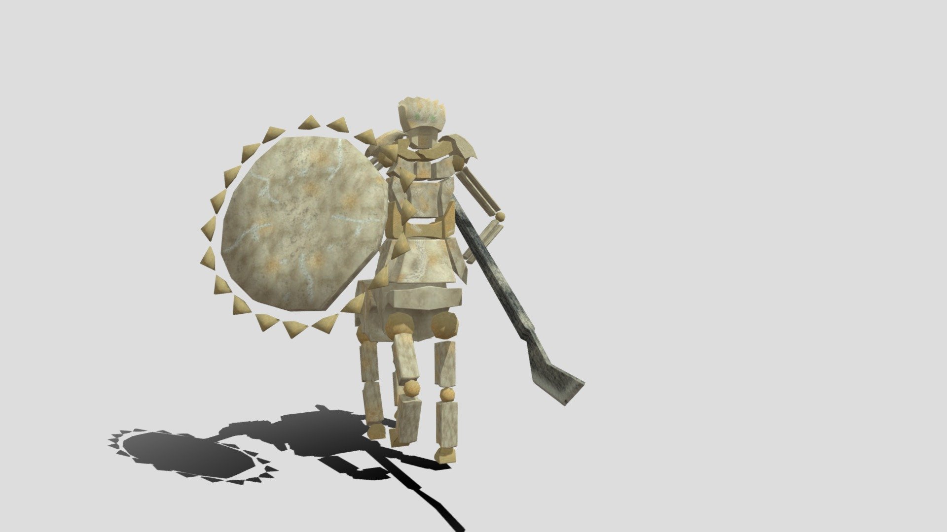 Sandstone, Bone centaur monster - Download Free 3D model by Nagisa ...
