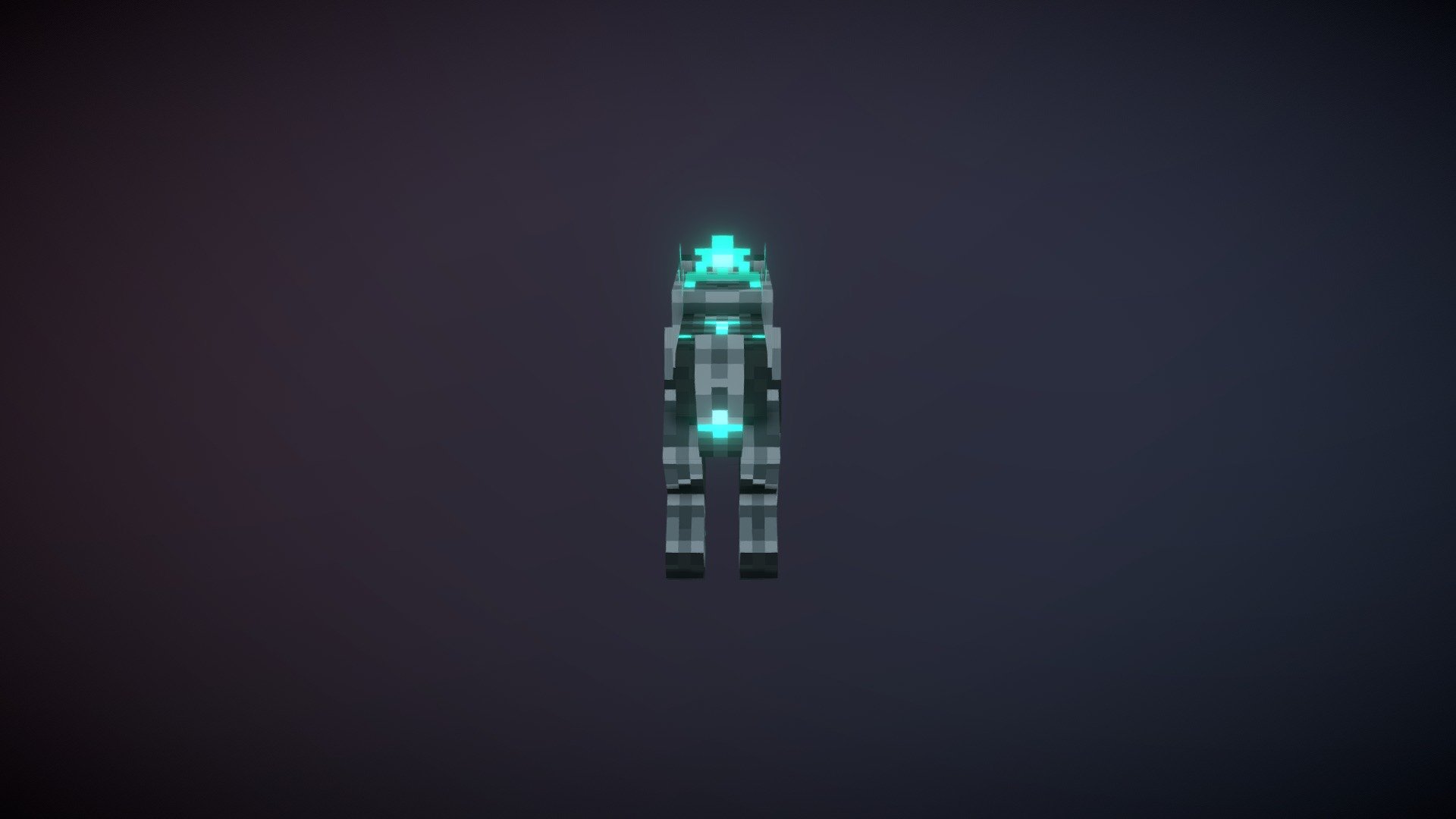 [Minecraft] Shadow Cat - 3D model by RhinoW [8632b69] - Sketchfab