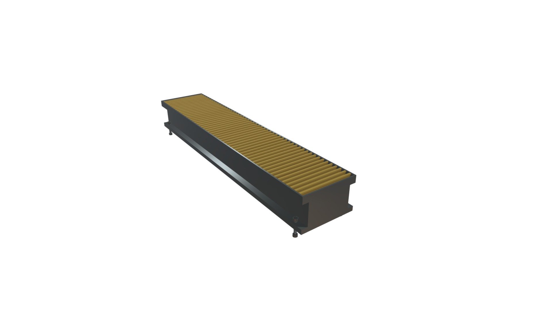 SP Coils - Metropolitan Powered Trench Heater - 3D model by bimstore ...