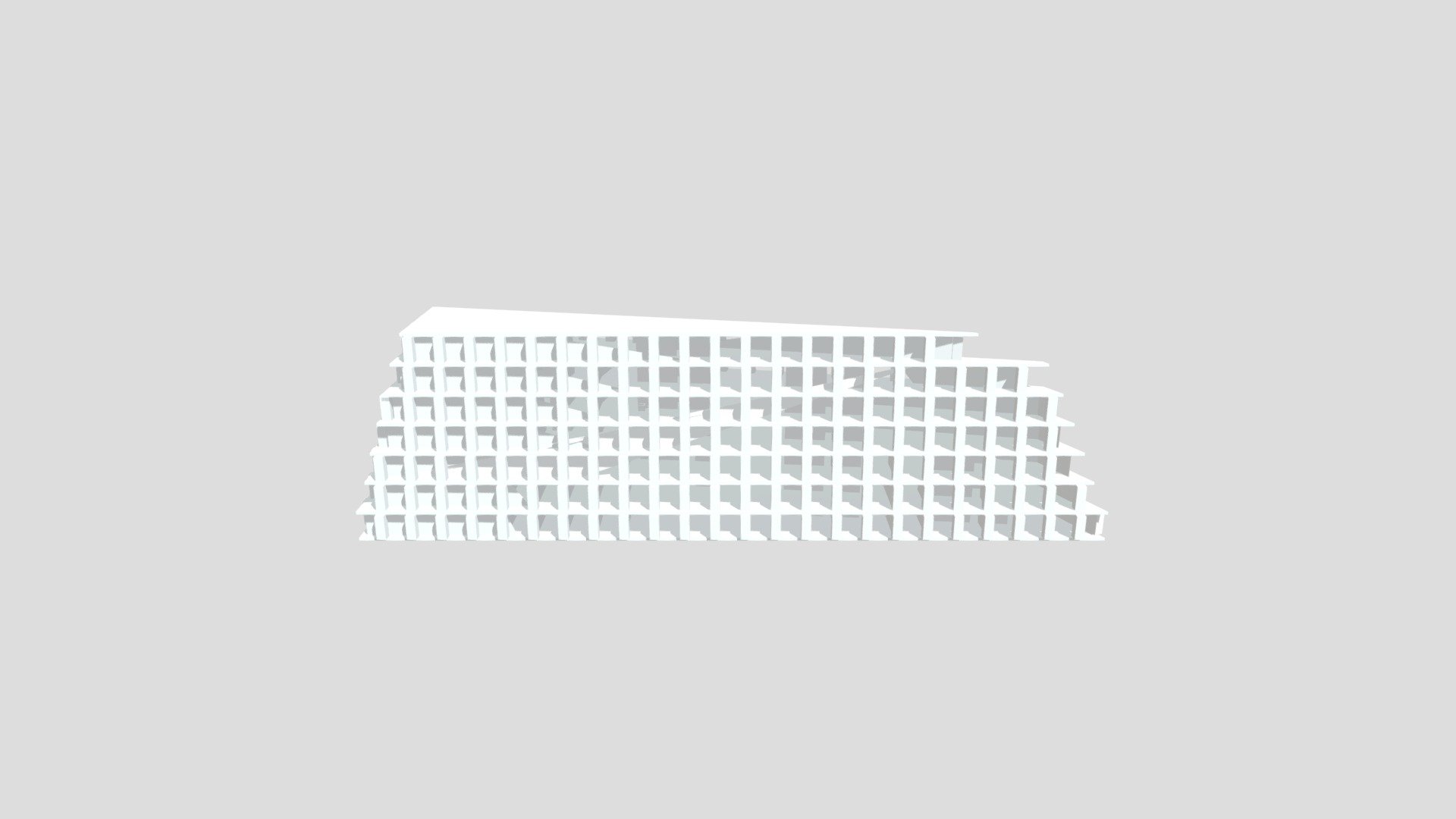 Lutzowufer Residential Building Valerio Olgiati - 3D model by Edwardy ...