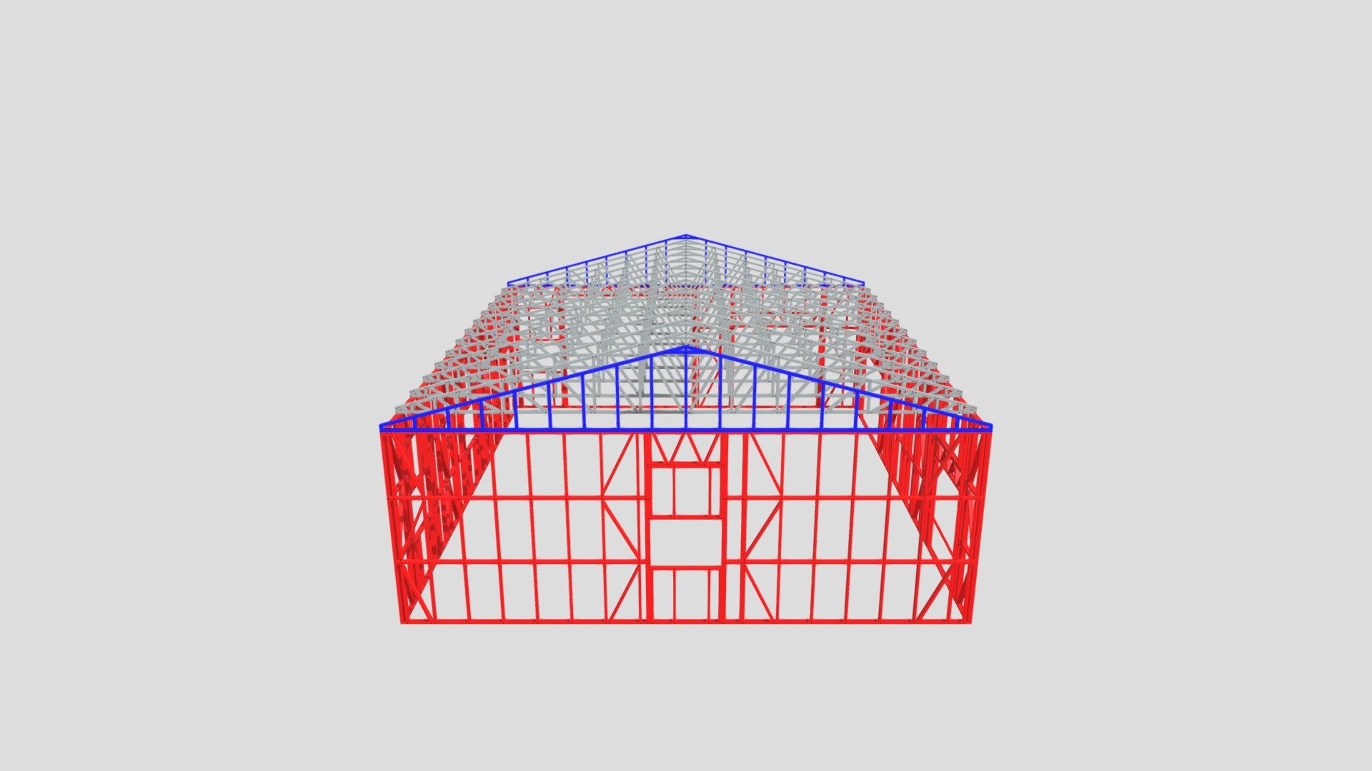SBruce: Shed - 10.0m x 11.5m Rev 1 - Download Free 3D model by Steel ...